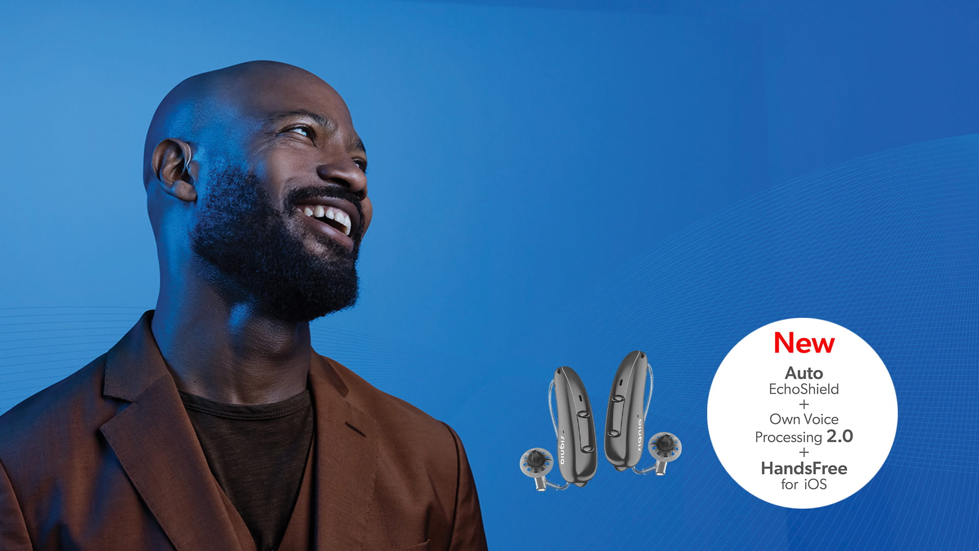 Pure 312 AX smallest RIC hearing aid for outstanding speech clarity